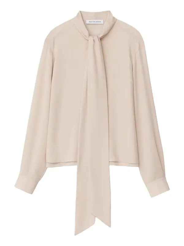 Iris Von Arnim Silk Blouse - Alabaster