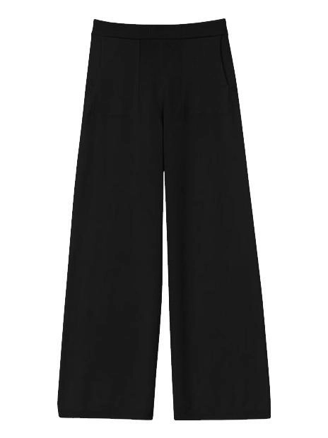 Iris Von Arnim Cashmere-silk Trousers - Black