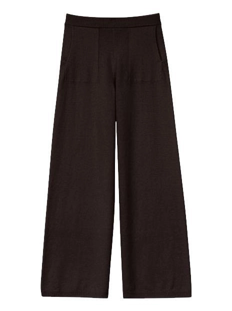 Iris Von Arnim Cashmere-silk Trousers - Chocolate