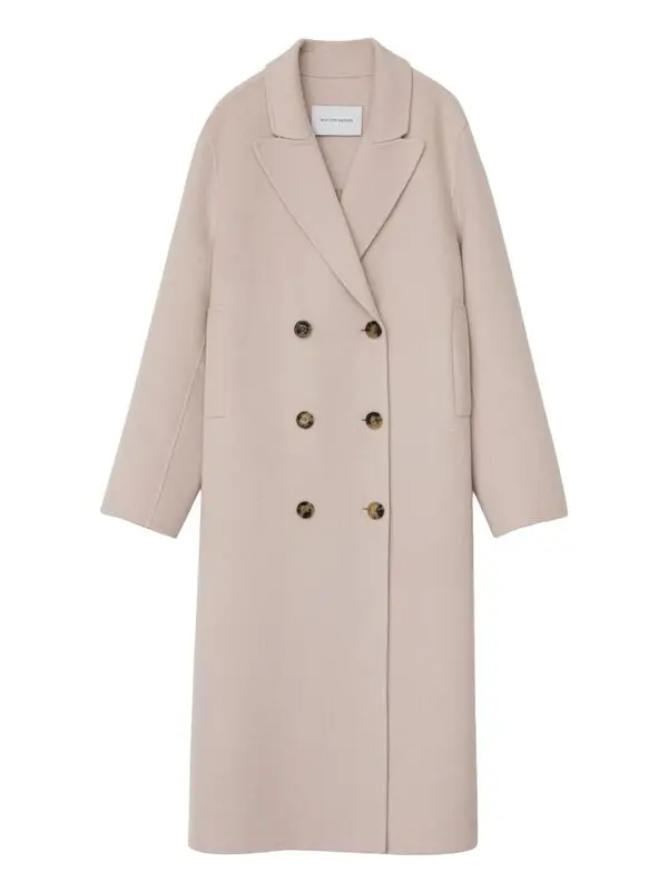 Iris Von Arnim Doubleface Coat - Alabaster