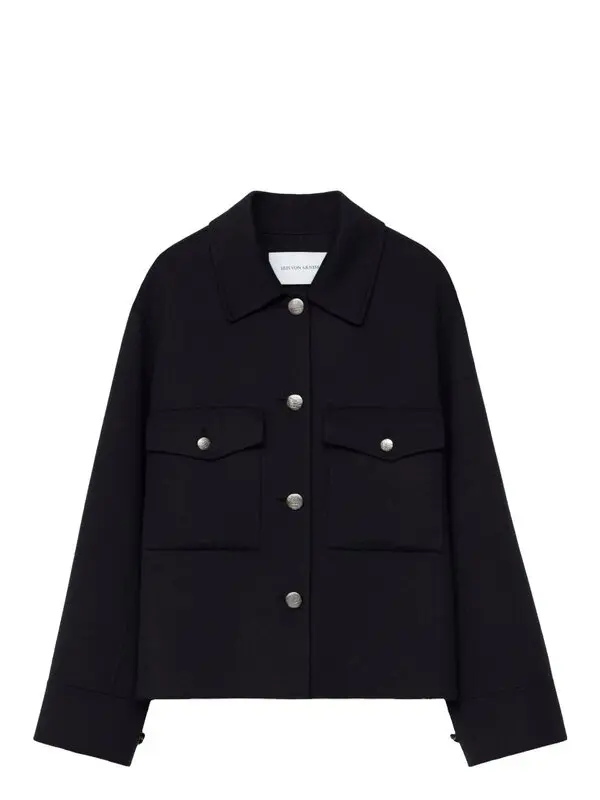 Iris Von Arnim Doubleface Jacket - Navy