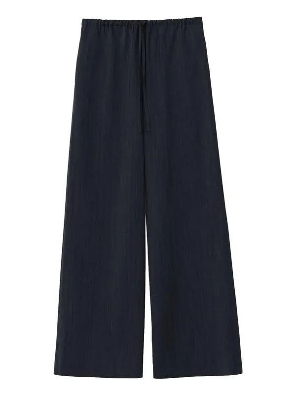 Iris Von Arnim Herringbone Trousers - Ocean