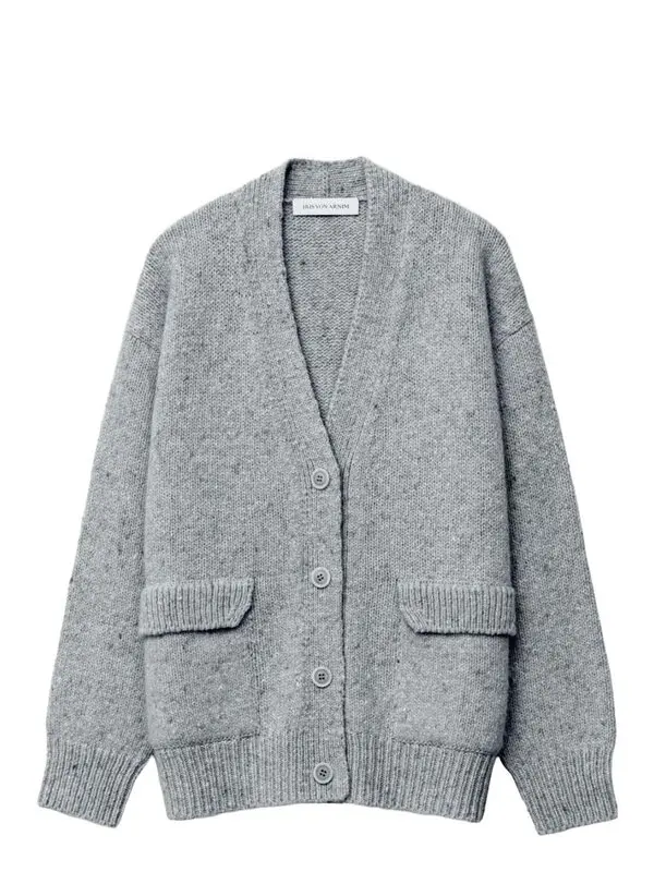 Iris Von Arnim Wool-cashmere Cardigan - Arctic