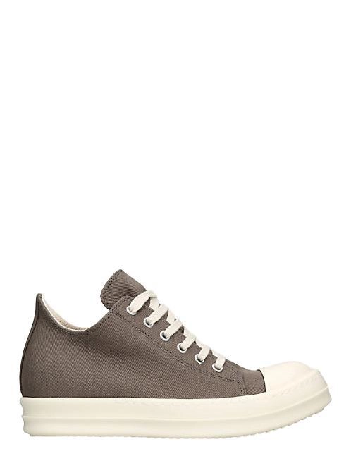 Rick Owens Low Canvas Trainers - Grey/light