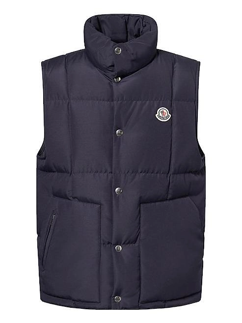 Moncler Brumelune Quilted Shell Gilet - Navy