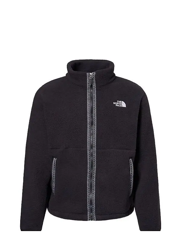 The North Face Fleeski Brand-emboidered Fleece Jacket - Tnf Black