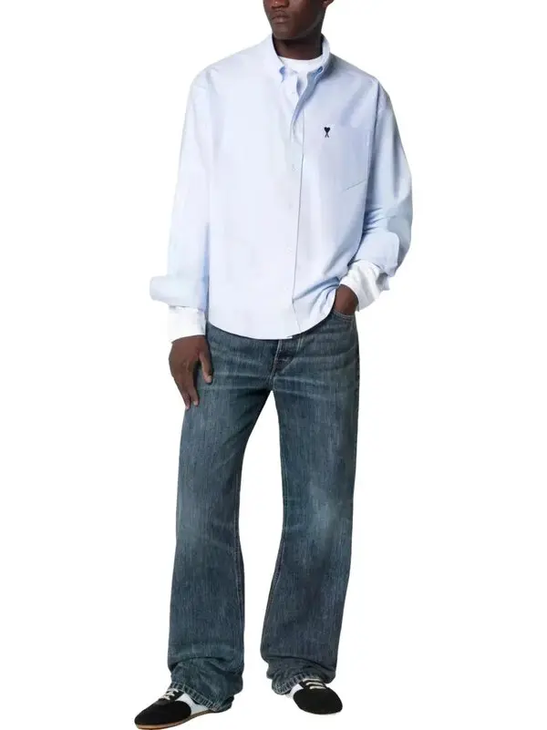 JEANERICA Vega Mid-rise Straigh-leg Jeans - Blue