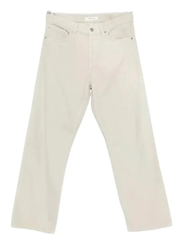 SUNFLOWER Corduroy Straight-leg Trousers - Neutrals
