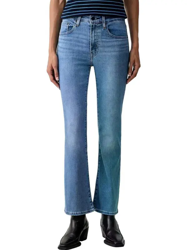 LEVI'S 725 Faded Flared Jeans - Blue