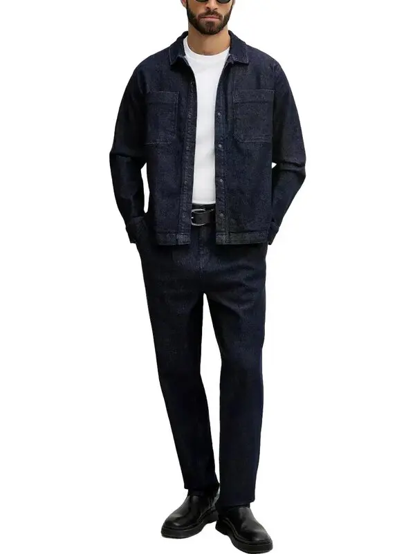 Lindbergh Patch-pocket Shirt - Blue