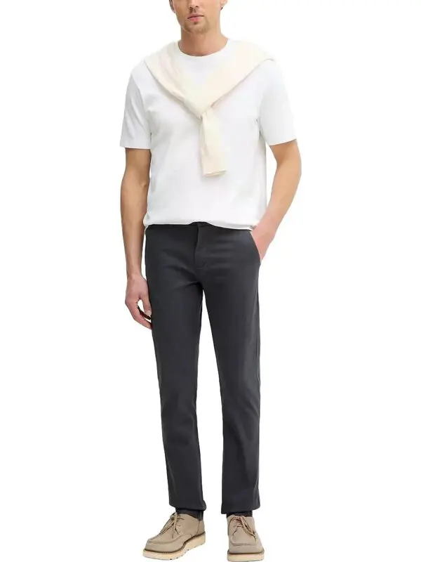 LINDBERGH Slim-fit Chino Trousers - Grey