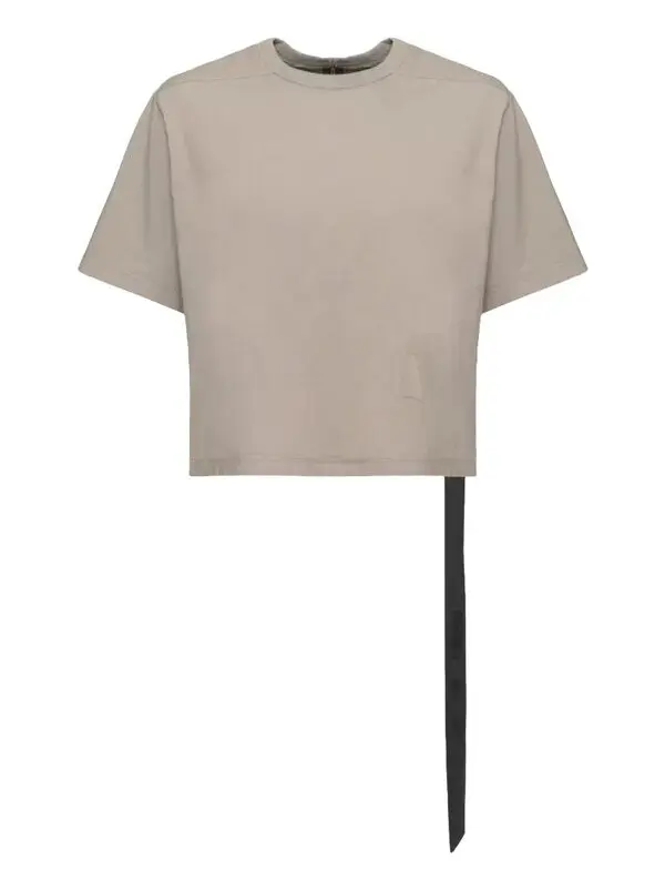 Rick Owens Distressed Hanging-strap T-shirt - Grey