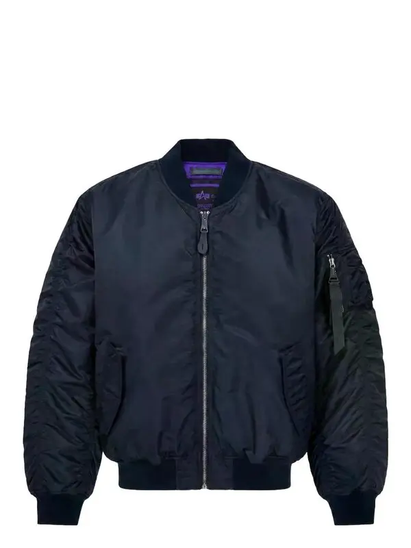 Alpha Industries Ma-1 Ultraviolet Bomber Jacket - Blue