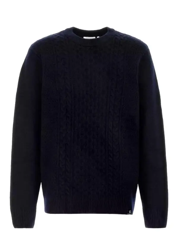 Carhartt Work In Progress Caster Cable-knit Sweater - Blue