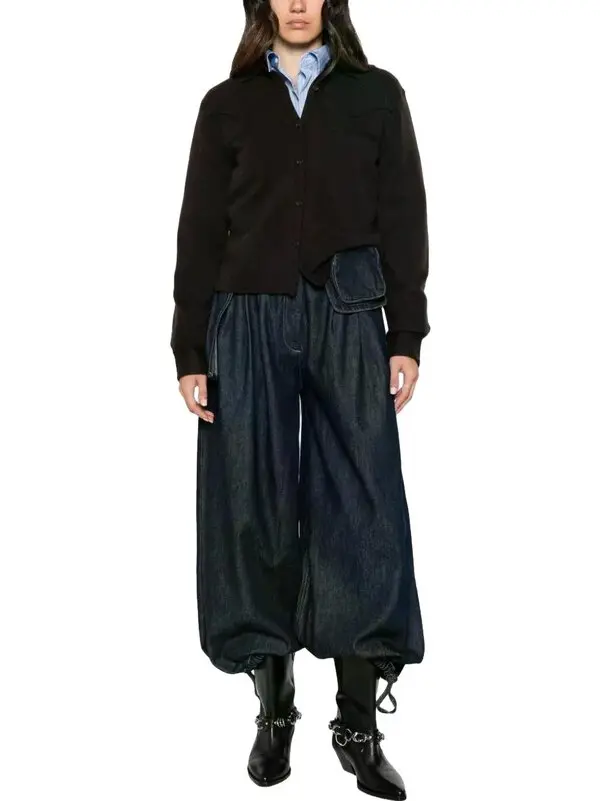 Guest In Residence Western-yoke Cashmere Cardigan - Brown