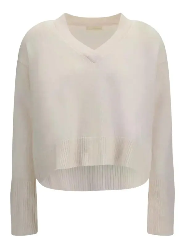 VERYBUSY V-neck Cashmere Sweater - Neutrals