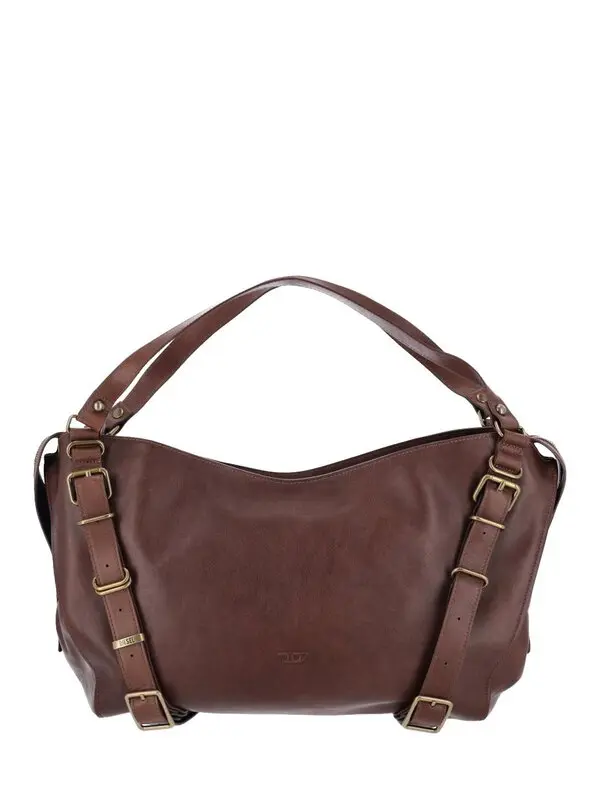 DIESEL® Large "d-one" Handbag - Brown