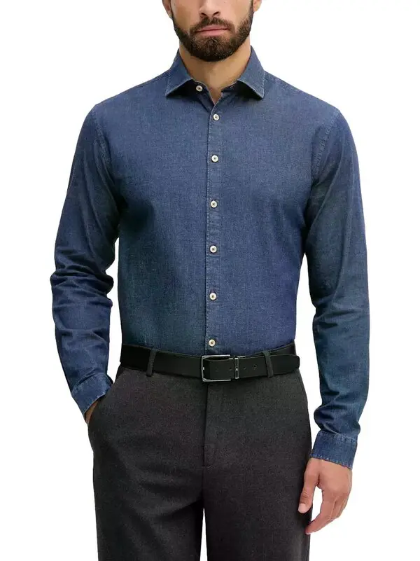 Lindbergh Long-sleeve Shirt - Blue