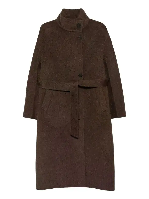 ARMA Bodhi Belted Coat - Brown