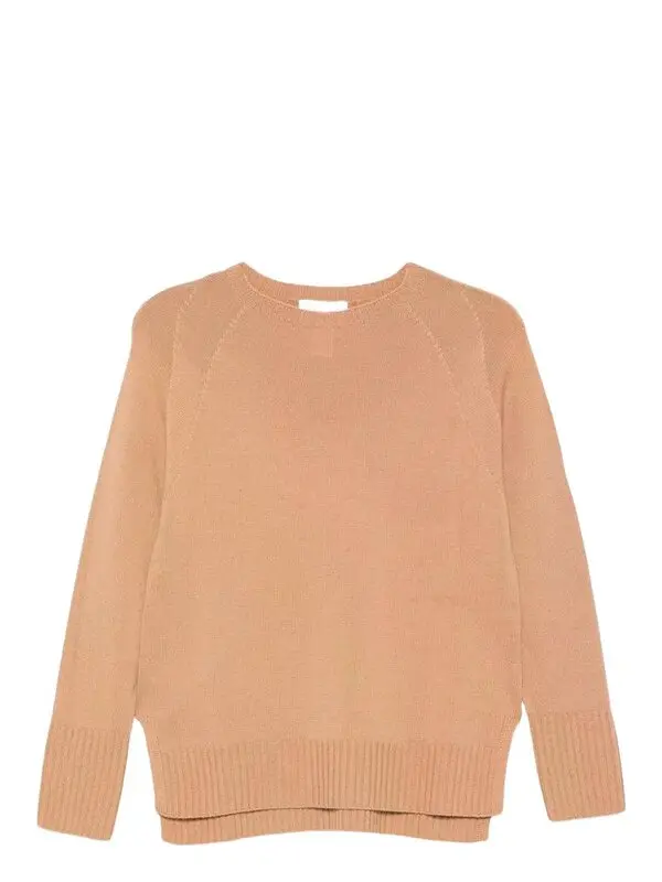 VELA SHOP Ribbed-knit Raglan-sleeve Sweater - Neutrals