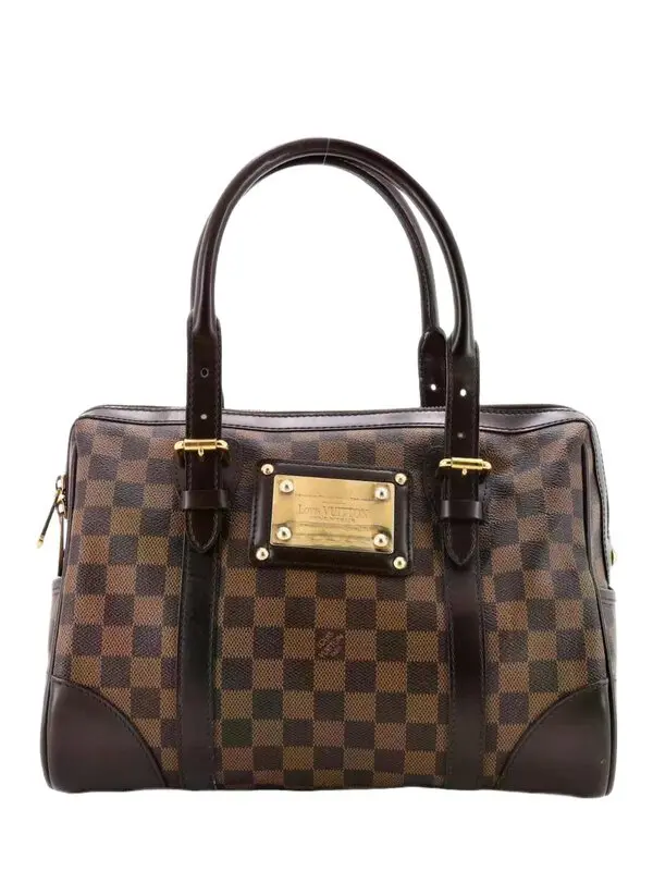 LOUIS VUITTON Berkeley Handbag Damier Shoulder Bag - Brown