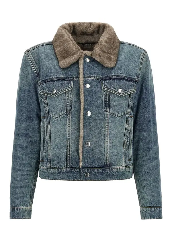 DENIM X ALEXANDER WANG Denim Jacket - Blue