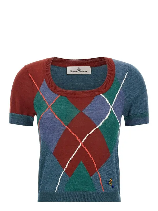 VIVIENNE WESTWOOD Argyle' Sweater - Multi