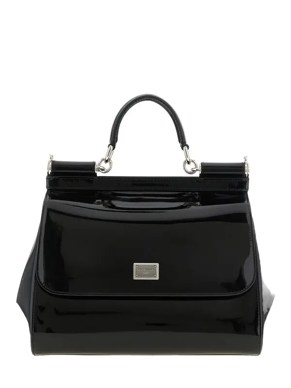 Dolce & Gabbana Sicily' Large Handbag - Black