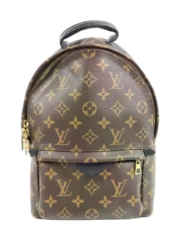 LOUIS VUITTON Palm Springs Monogram Backpack - Brown