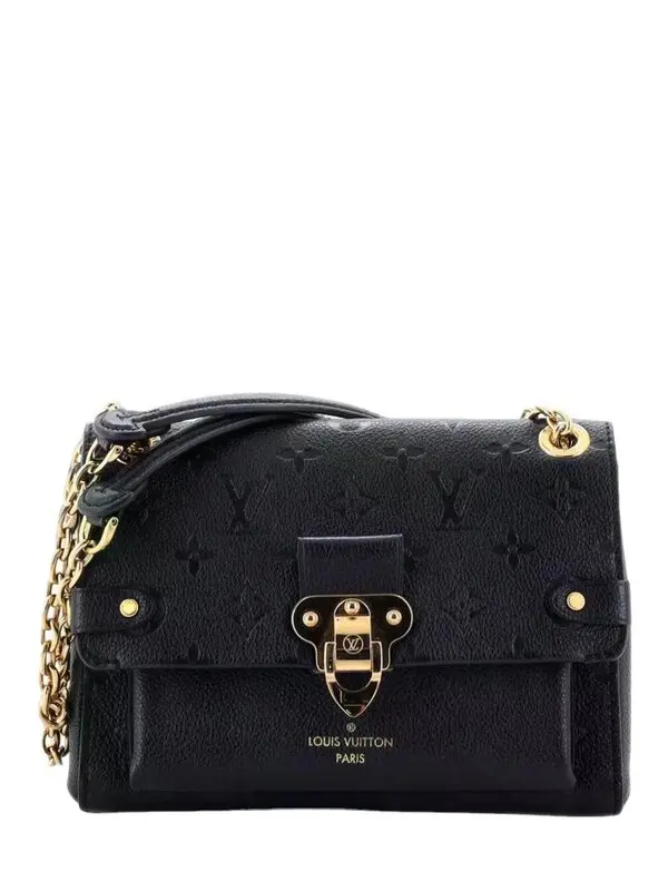 LOUIS VUITTON Vavin Handbag Monogram Empreinte Leather Bb Crossbody Bag - Black