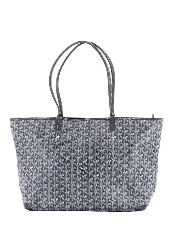 Goyard Mm Artois Tote Coated Canvas - Gray
