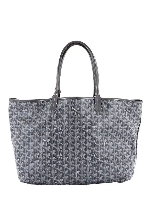 Goyard Pm Saint Louis Tote Coated Canvas - Gray
