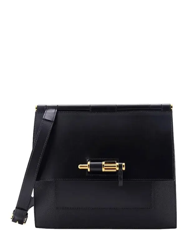 Hermès 24 Sacabar Shoulder Bag Epsom And Swift - Black