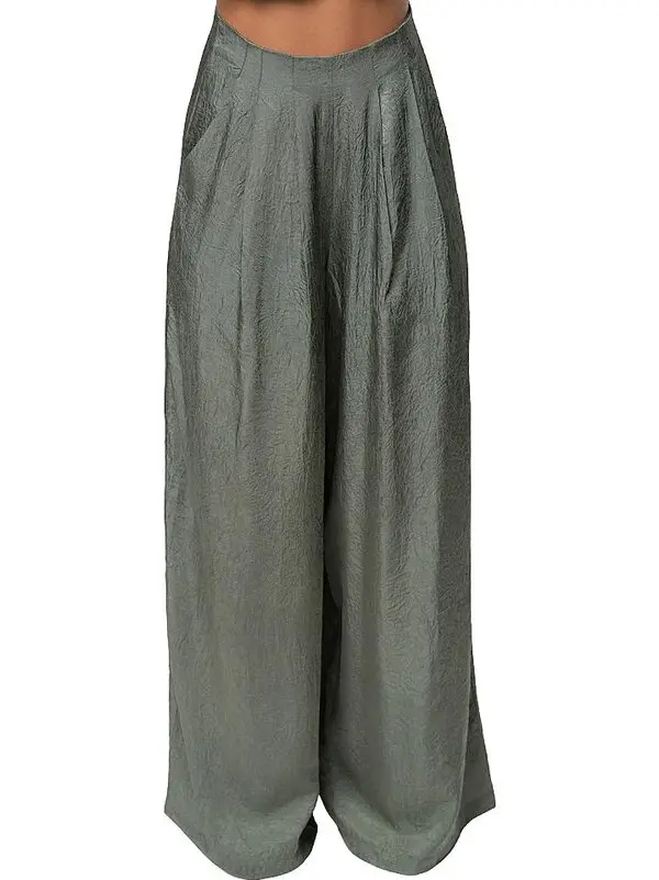JLUXLABEL Sundown Wide Leg Pant - Seafoam