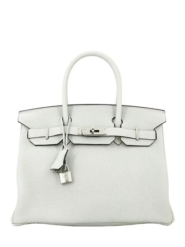 Hermès Birkin 30 Togo Leather Satchel - Gris Neve