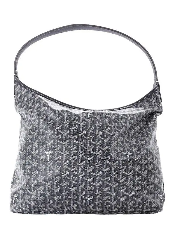 Goyard Boheme Hobo Coated Canvas - Gray
