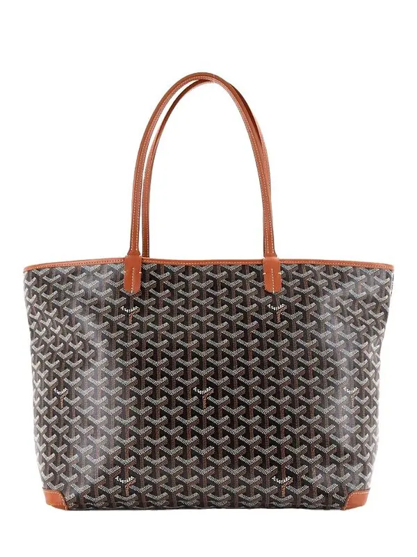 Goyard Mm Artois Tote Coated Canvas - Brown