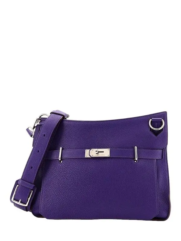 Hermès 37 Jypsiere Bag Clemence - Purple