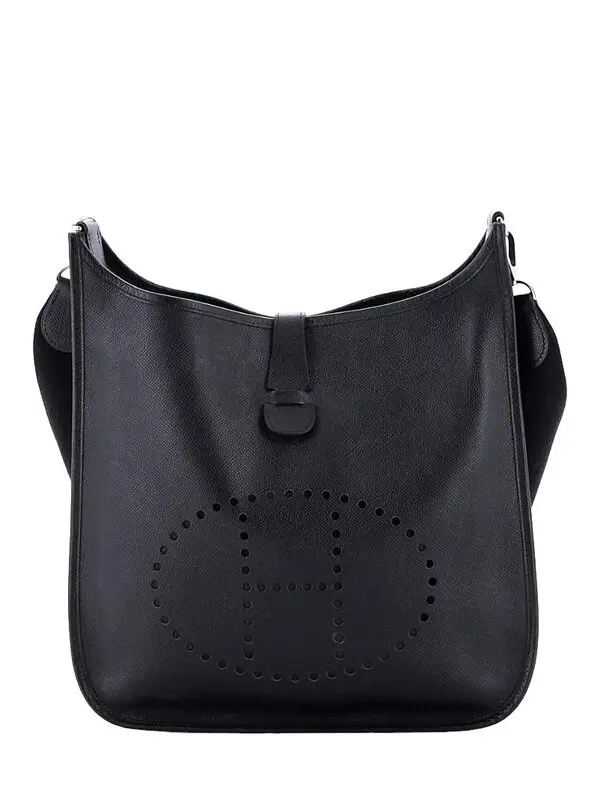 Hermès Gm Evelyne Bag Gen Ii Epsom - Black