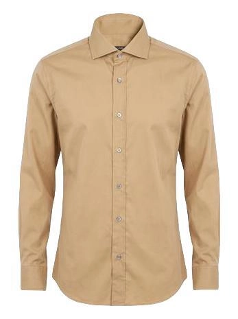 JACOB COHЁN Shirt Size Cotton - Beige