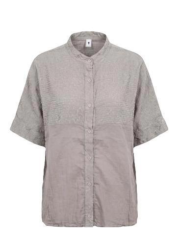 European Culture Shirt Size Cotton, Viscose - Grey