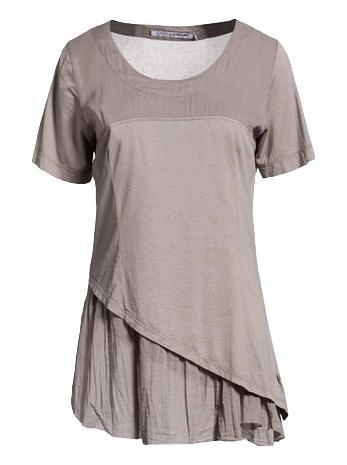 European Culture T-shirt Size Cotton - Grey