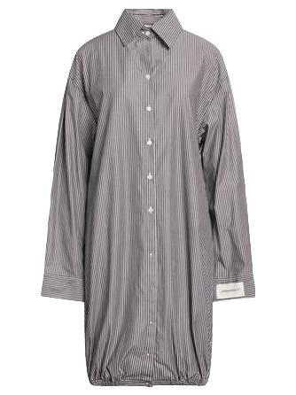 HINNOMINATE Midi Dress Size Cotton - Grey