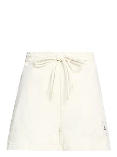 Adidas By Stella McCartney Shorts & Bermuda Shorts Size Organic Cotton - Ivory