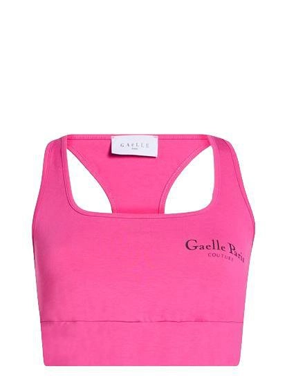 GAELLE PARIS Top Size Cotton, Elastane - Pink