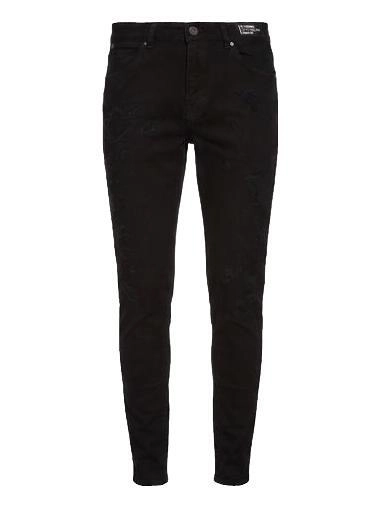 PT TORINO Jeans Size Cotton, Elastane - Black
