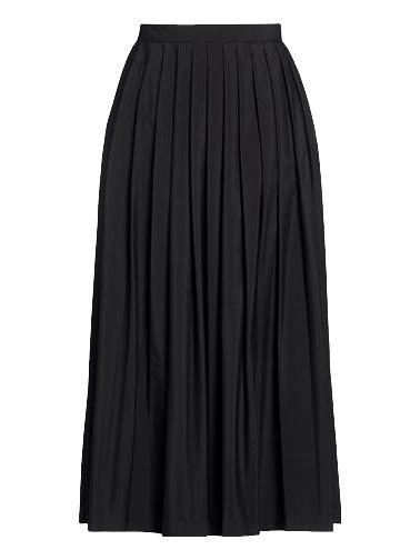 MAISON MARGIELA Midi Skirt Size Polyester, Virgin Wool - Black