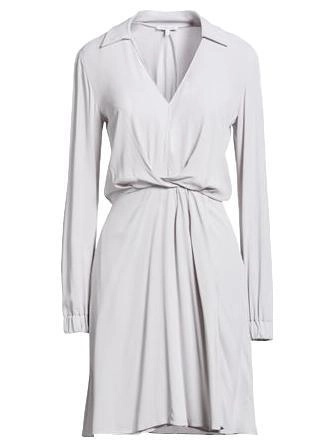 Patrizia Pepe Mini Dress Size Viscose - Grey