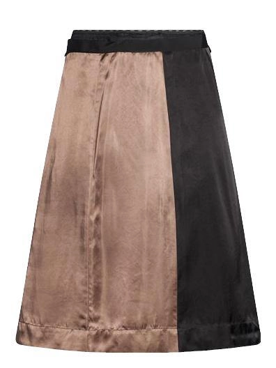 MAISON MARGIELA Midi Skirt Size Polyester, Wool, Acetate, Cupro - Khaki
