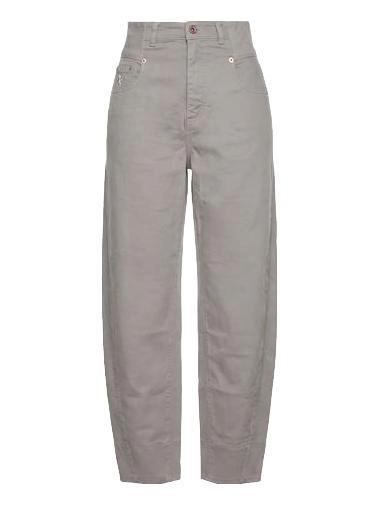 AVANTGAR DENIM BY EUROPEAN CULTURE Jeans Size Cotton, Elastane - Grey
